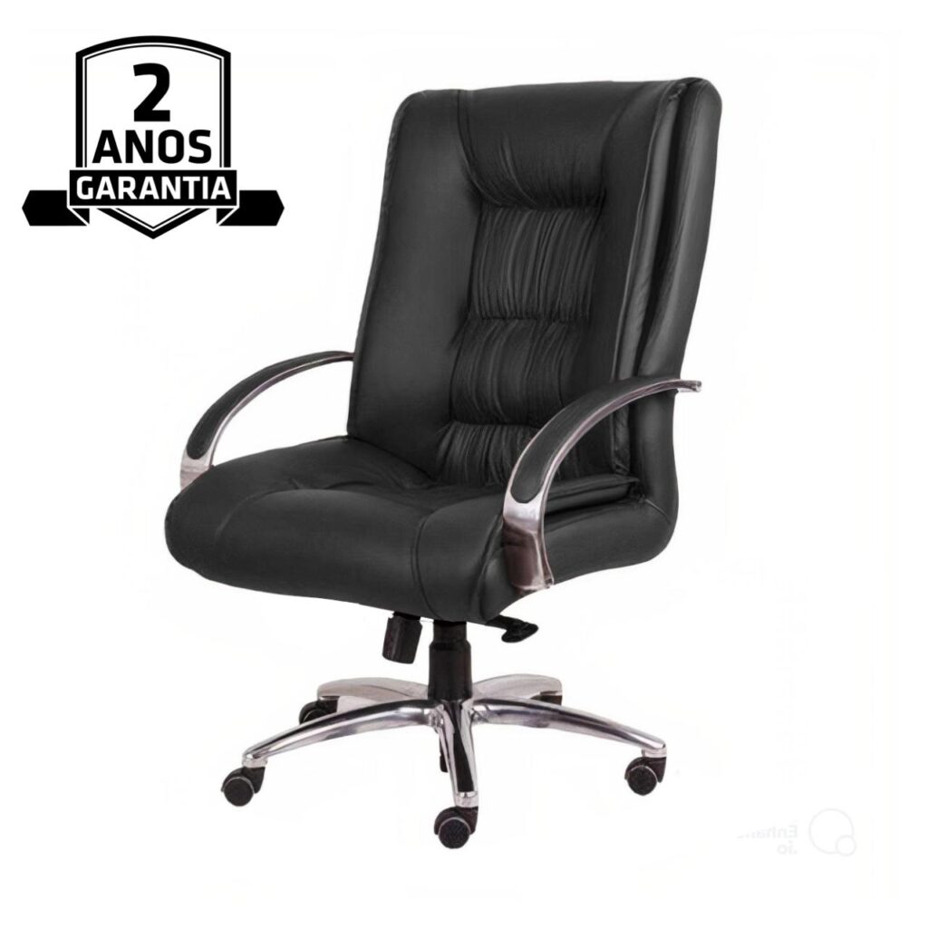 Cadeira Presidente ULTRA Giratória Cromada - ENJOY - Cor Preto - 32961 ... Cadeira Presidente ULTRA Giratória Cromada - ENJOY - Cor Preto - 32961 ...